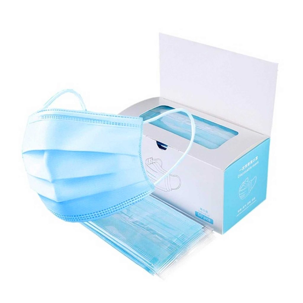 3-ply Face Masks (Box of 50) In Stock for Fast Delivery - Cannaobe Labs